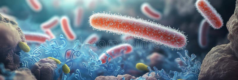 Microscopic View of Bacteria, Genome Research, Microbiology ...