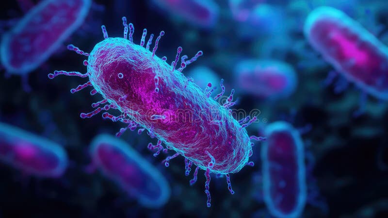 Microscopic View of Bacteria, Germs, Microorganisms, and Virus Cells ...