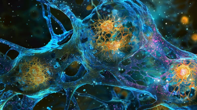 A Microscopic View of a Cell Undergoing Apoptosis Due To Unrepaired DNA ...