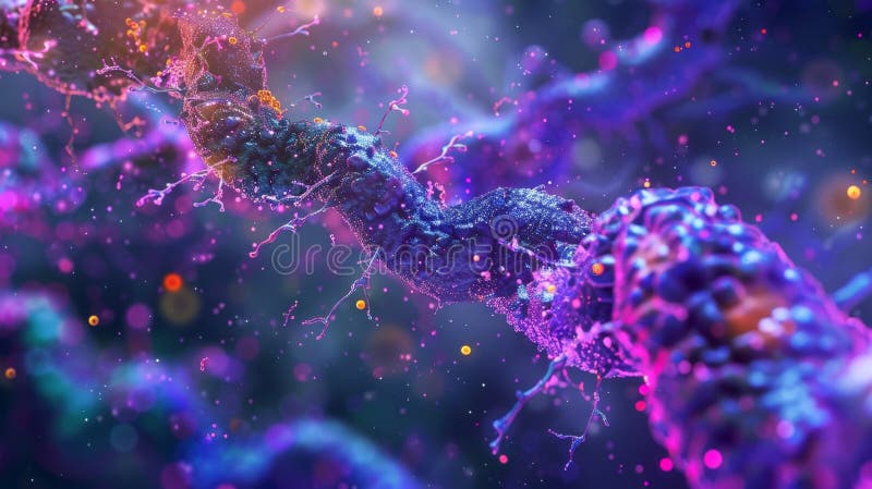 A Microscopic View of a Cell Undergoing Epigenetic Changes Due To ...