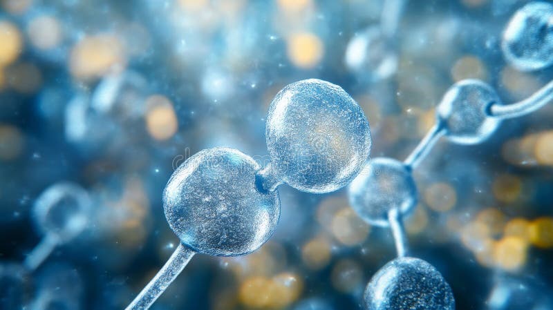 Microscopic View of Cells, Cell Division Process, Biology Background ...