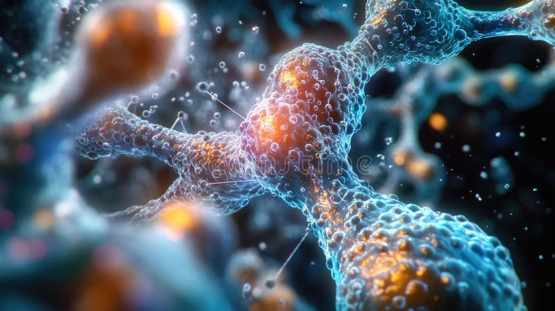 Microscopic View of Cells, Great for Biology and Medical Illustrations ...