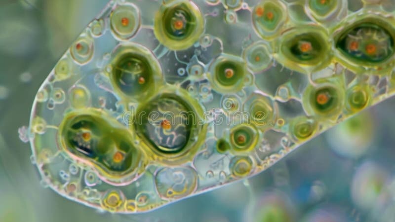 A Microscopic View of a Ciliates Nucleus the Central Control Center of ...