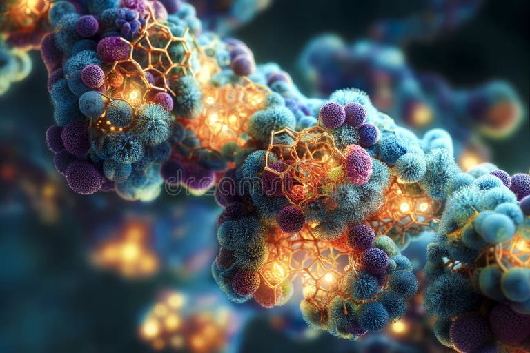 Colorful Organic Structure Stock Illustrations – 7,175 Colorful Organic ...