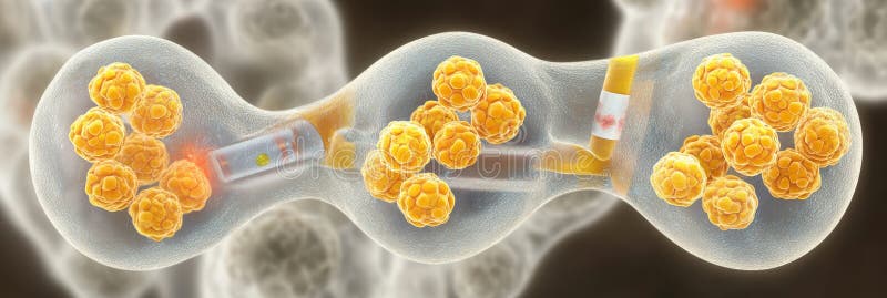 Microscopic View of Damaged Alveoli, Possibly from Vaping, Showing ...