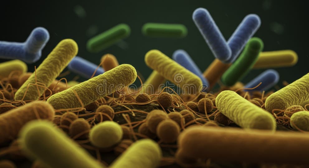 Microscopic View of Diverse Bacterial Colonies in a Complex Ecosystem ...