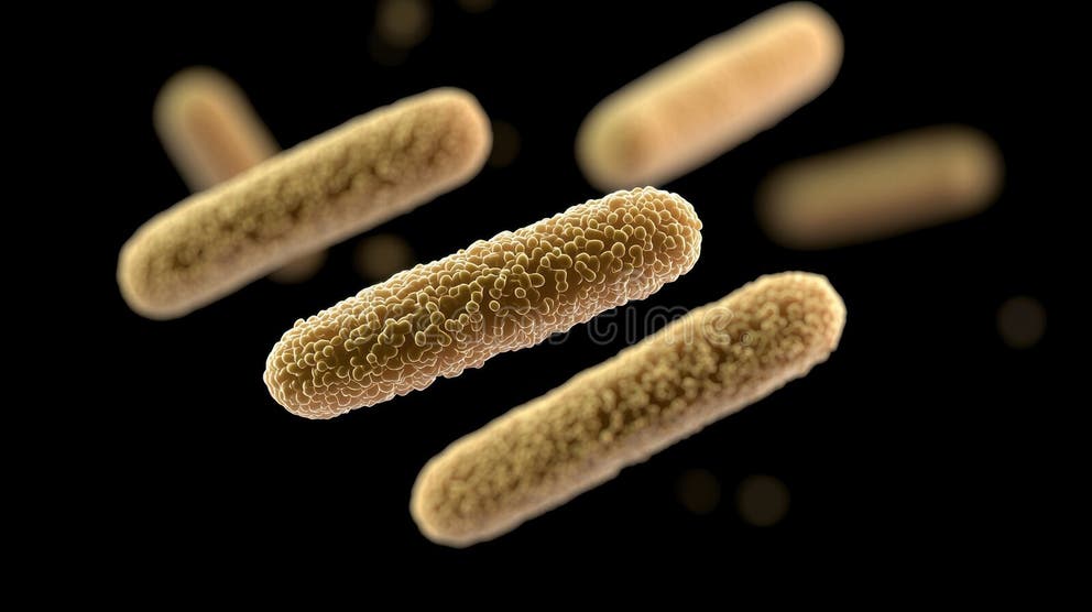 Microscopic View of Diverse Group of Bacteria in Various Shapes and ...