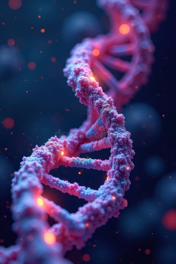 Microscopic View of DNA Repair Mechanism in Action , Genetic ...