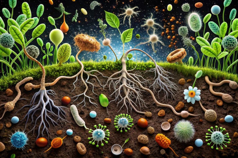 A Microscopic View of the Earth S Soil Ecosystem Unveiling the Complex ...