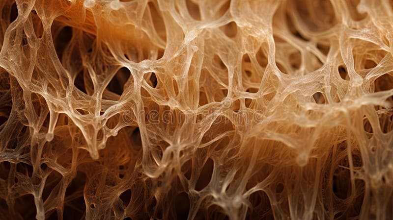 Microscopic View of Fungi Mycelium. Texture, Background ,Wallpaper ...
