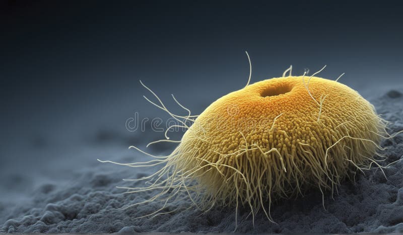 Microscopic View of Growing Mold Shows Intricate Hyphae Networks and ...