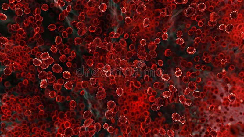 A Microscopic View of Hematopoietic Stem Cells Floating in a Sea of Red ...