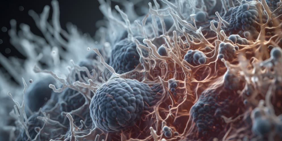 Microscopic View of HPV Human Papillomavirus Stock Illustration ...