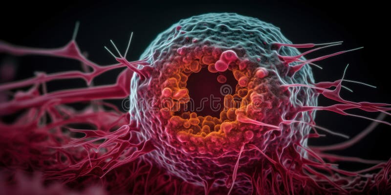 Microscopic View of HPV Human Papillomavirus Stock Illustration ...