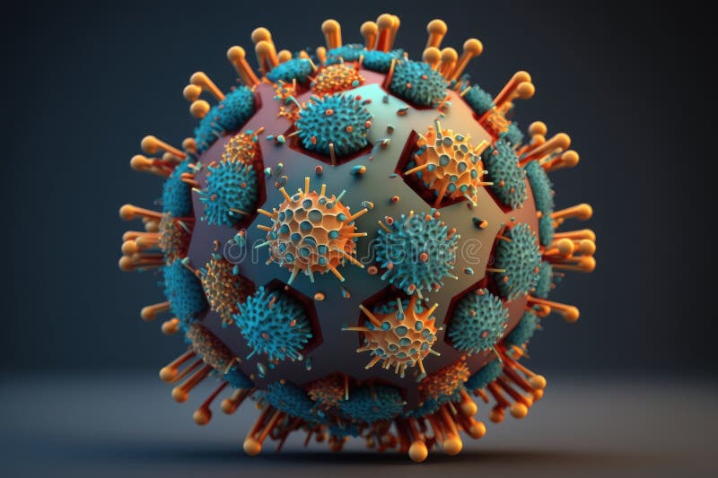 Microscopic View of an Infectious Virus: Exploring the Hidden World of ...