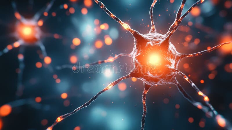 Microscopic View of Interconnected Neurons, the Building Blocks of the ...