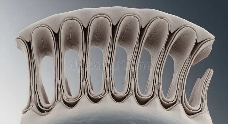 Microscopic View of the Intricate, Folded Structure of a Tooth S Enamel ...