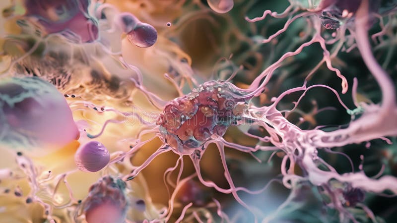 Microscopic View of Lymphocyte Migration through the Dense Reticular ...