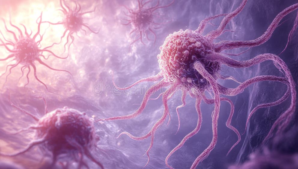 Microscopic View of Moving Sperm Cells: a 3D Rendering of Human ...