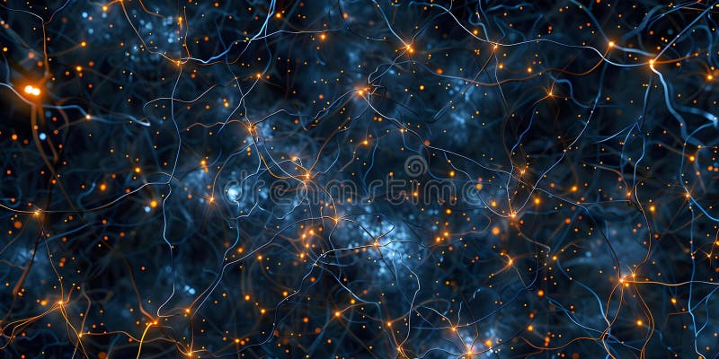 Microscopic View of Neural Network with Neuron Cells for Neuro Research ... Microscopic View of Neural Network with Neuron Cells for Neuro Research ...