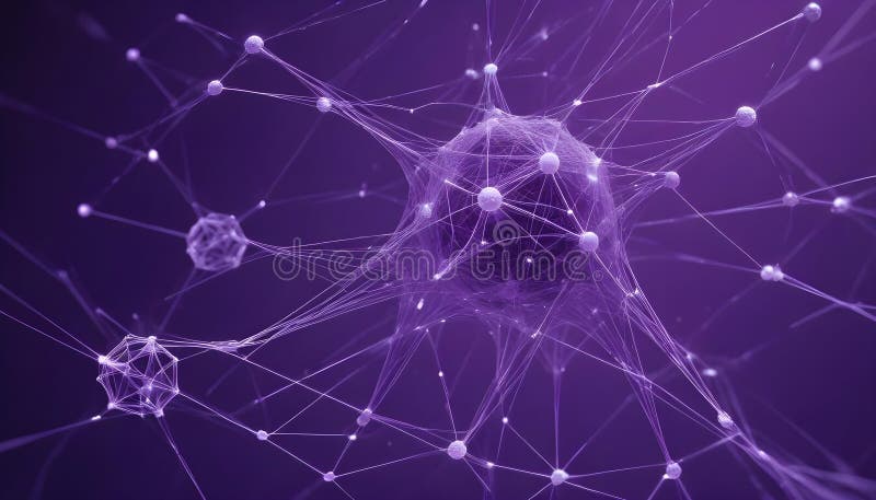Purple Network Brain Stock Illustrations – 1,304 Purple Network Brain ...