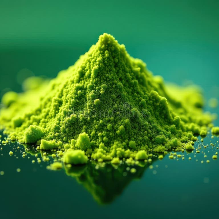 Microscopic View of Nutrient-rich Algae Powder Texture Phytoplankton ...