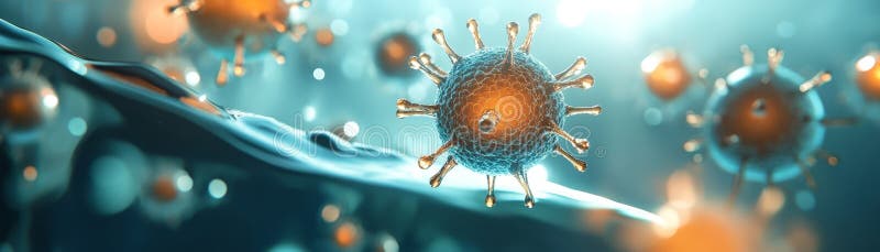 Microscopic View of a Pathogen, Exploring the World of Infectious ...