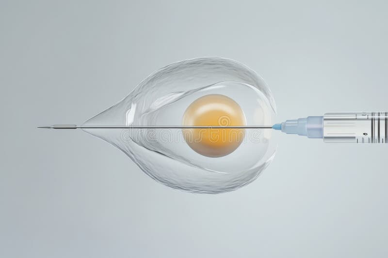 A Microscopic View of the Procedure for Injecting Sperm into an IVF Egg ...