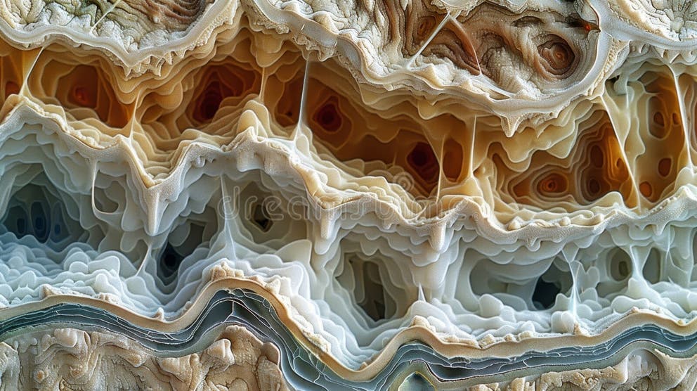 A Microscopic View of Pseudostratified Columnar Epithelium Featuring ...