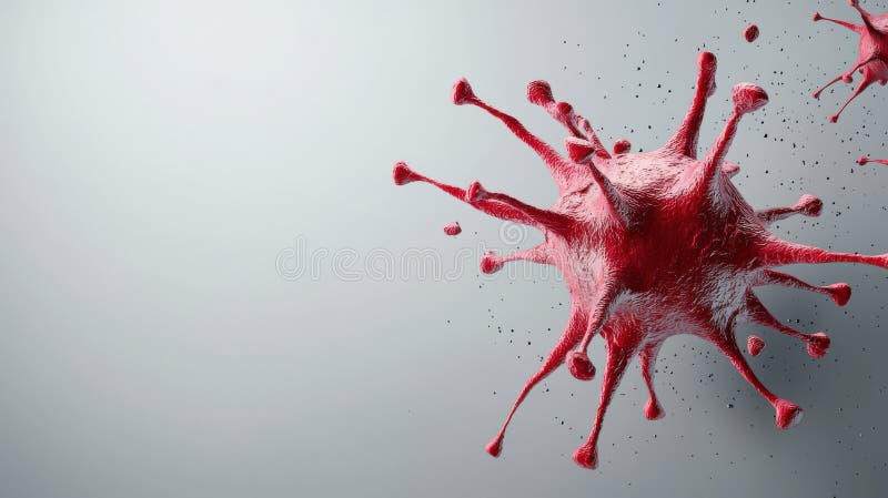 Aggressive Red Virus Stock Illustrations – 209 Aggressive Red Virus ...