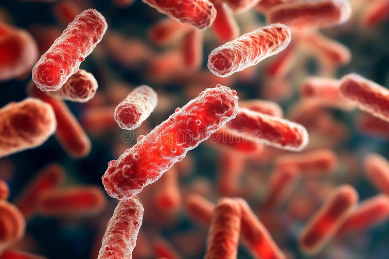 Microscopic View Reveals the Dynamic World of Bacterial Life in Vibrant ...