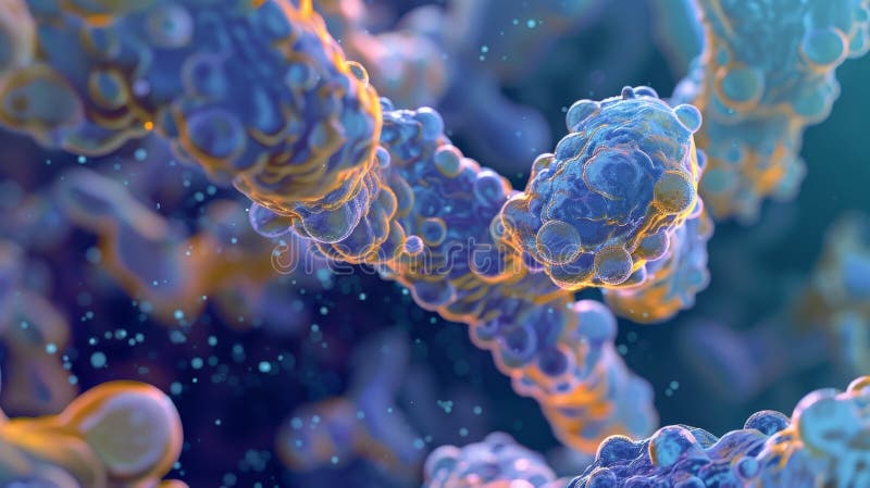 Microscopic View of Rie Subunits Coming Together To Form a Complete Rie ...