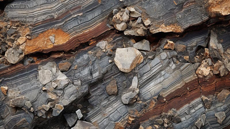 Microscopic View of Rock and Stone Texture. Background Wallpaper Design ...