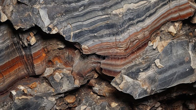 Microscopic View of Rock and Stone Texture. Background Wallpaper Design ...