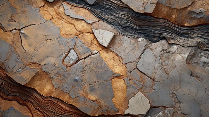 Microscopic View of Rock and Stone Texture. Background Wallpaper Design ...