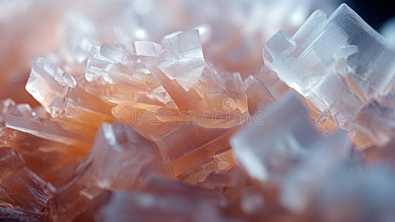 Microscopic View of Salt Mineral. Texture, Background ,Wallpaper Design ...