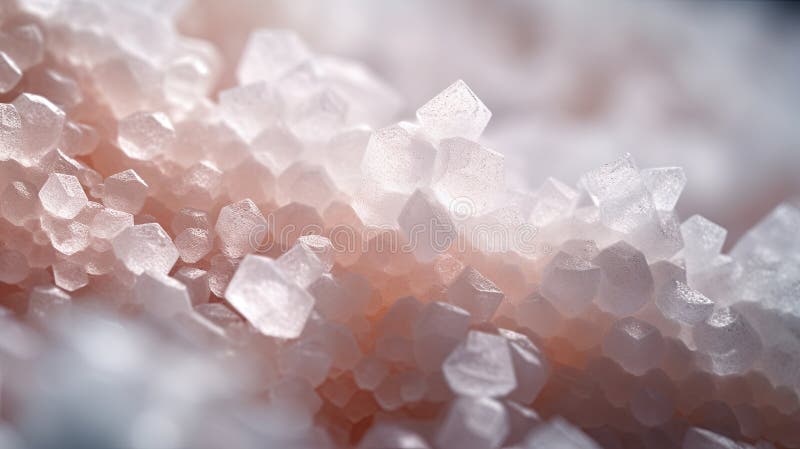 Microscopic View of Salt Mineral. Texture, Background ,Wallpaper Design ...