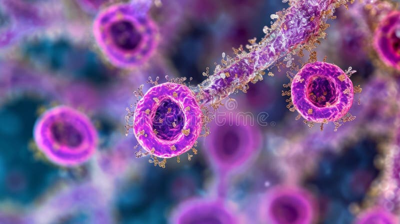 Microscopic View of Streptococcus Agalactiae (Group B Strep) AI ...