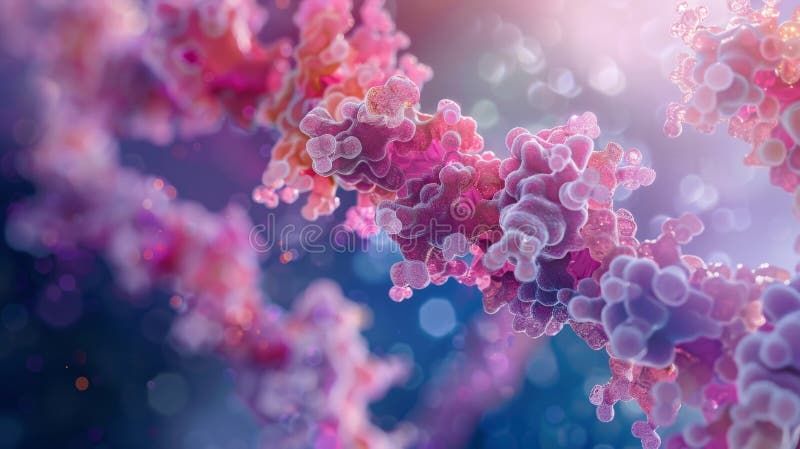 Microscopic View of a Transcription Factor Protein Complex Consisting ...