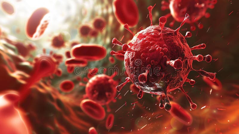 Microscopic View of a Virus.Cellular Dance Stock Illustration ... Microscopic View of a Virus.Cellular Dance Stock Illustration ...