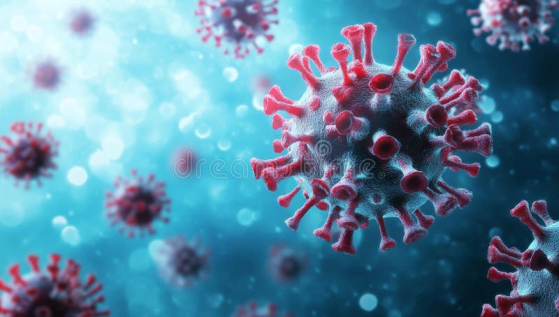 A Microscopic View of Virus Particles is Captured in a Detailed 3D ...