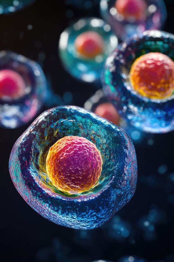 Microscopic View Zygote Cell Division Stock Photos - Free & Royalty ...