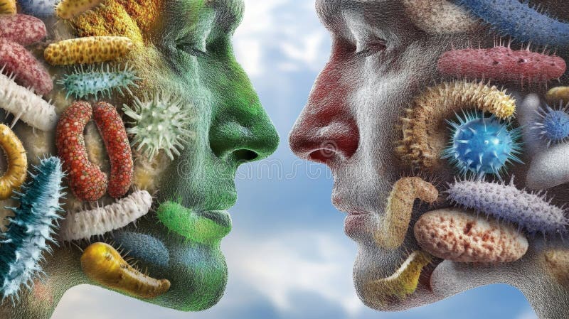 Microscopic Visualization of Bacteria on Human Skin, Exploring the ...