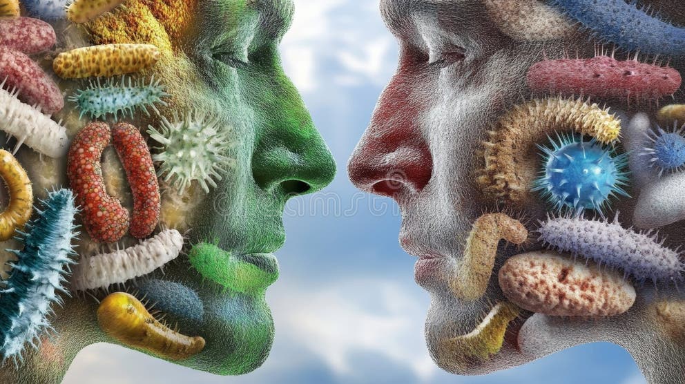 Microscopic Visualization of Bacteria on Human Skin, Exploring the ...