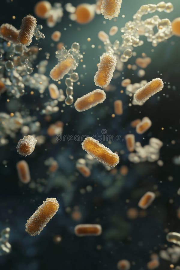 Microscopic Visualization of Bacteria and Microorganisms in Dark ...