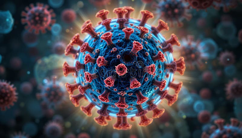 Microscopic Visualization, the Complex Structure of a Viral Pathogen ...
