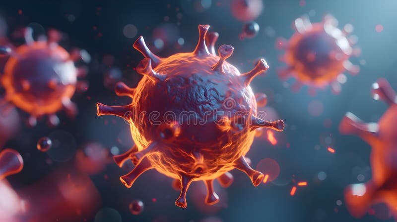 Microscopic Visualization: Digital Rendering of Viral Pathogens with ...