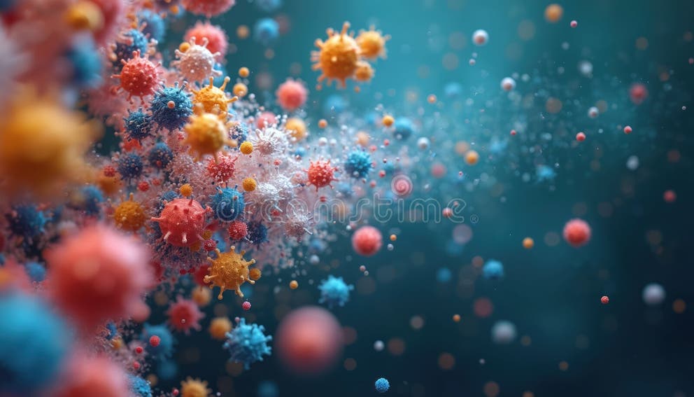 Microscopic Microplastics Stock Illustrations – 106 Microscopic ...