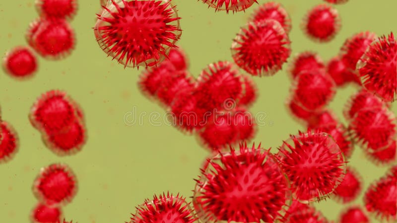 Microscopic Visualization of Vibrant Microscopic Cells, Highlighting ...