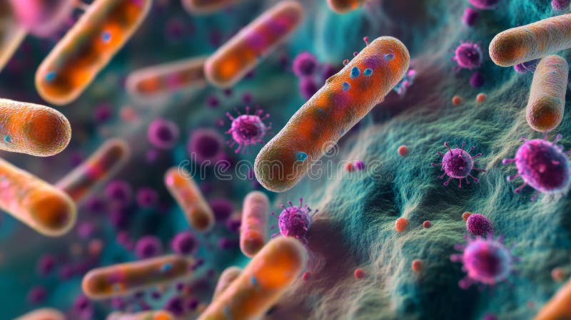 Microscopic Warfare Bacteria Under Attack by Viruses a Visual ...